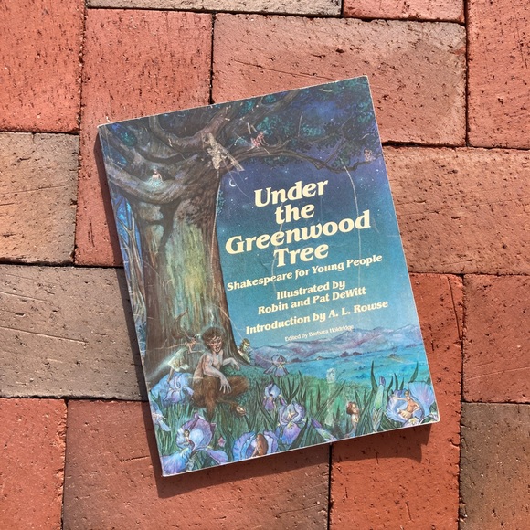 Other | Vintage Under The Greenwood Tree Shakespeare For Kids Faun ...